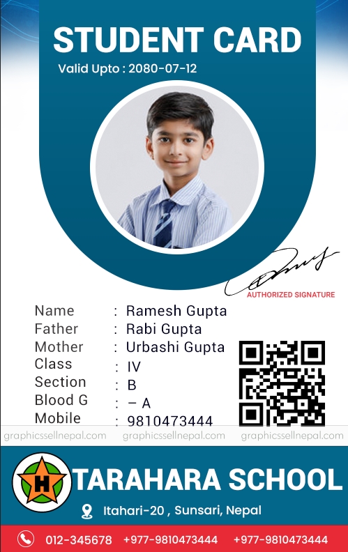 FN : 411 Identity Card – Graphic Sell Nepal