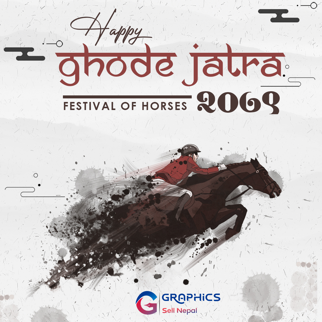 FN : 437 Ghode Jatra – Graphic Sell Nepal