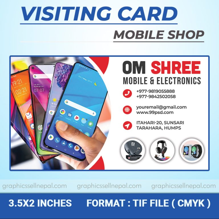 FN : 5701 Mobile Shop Card – Graphic Sell Nepal
