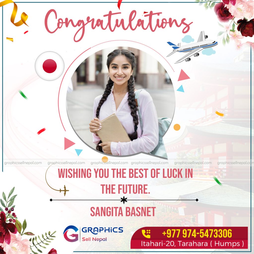 FN : 5229 Congratulations Messages For Visa – Graphic Sell Nepal