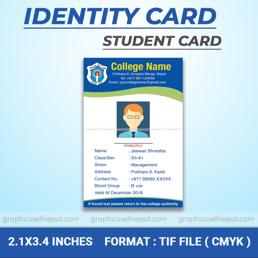 FN : 4202 School ID Card – Graphic Sell Nepal