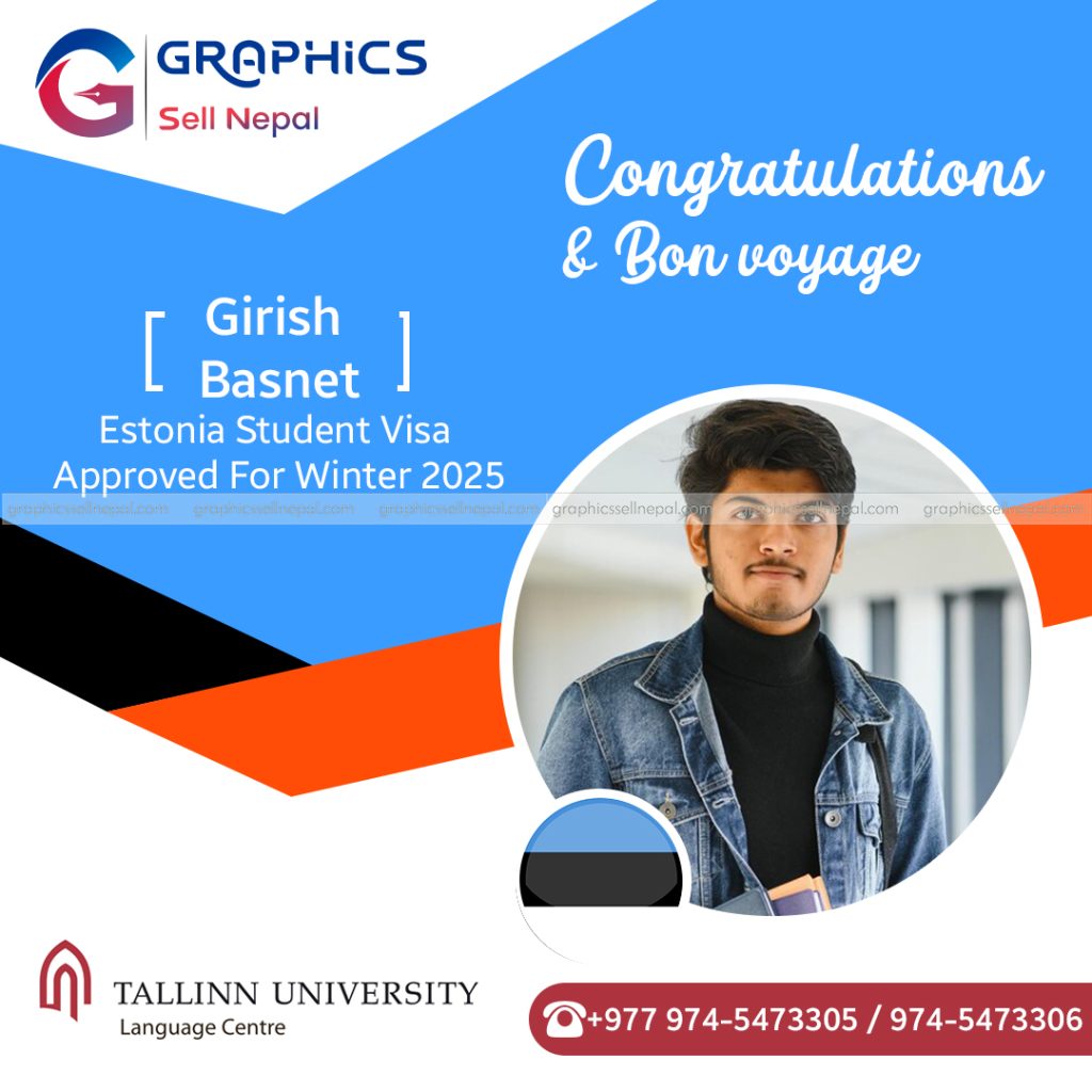 FN : 15036 Congratulations Visa Granted – Graphic Sell Nepal
