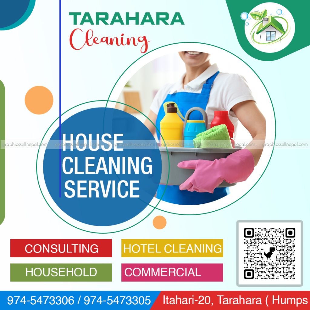 FN : 15077 Cleaning Service Banner – Graphic Sell Nepal