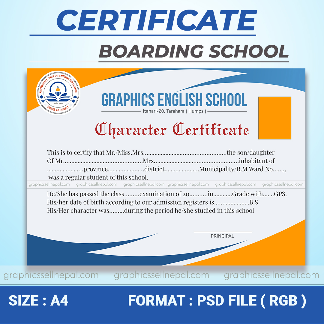 School Certificate Templates