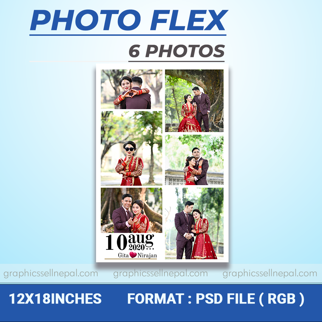 FN : 16077 Photo Flex 6 Photos – Graphic Sell Nepal